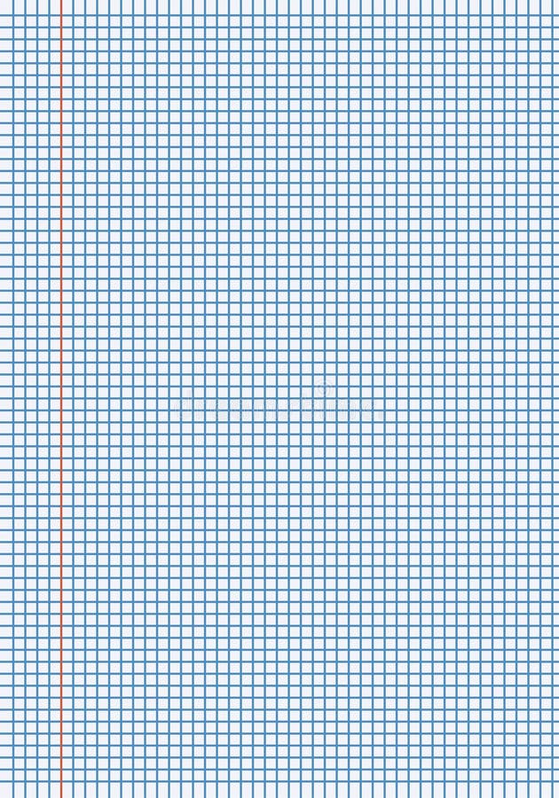 Realistic Illustration of a Square Piece of Paper on Gray Background ...