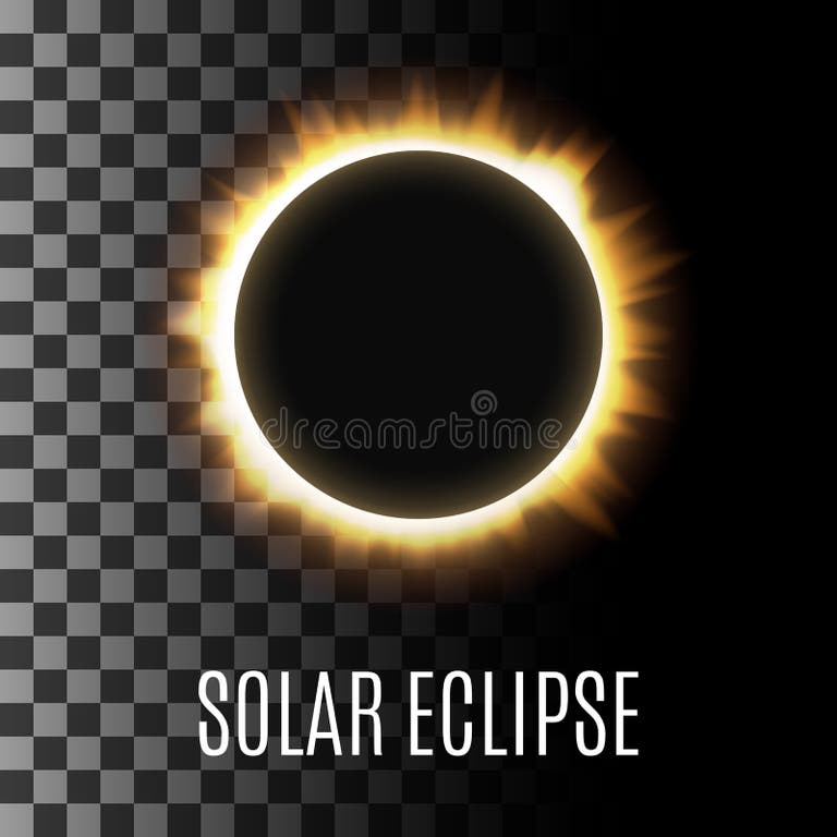 Solar Eclipse Transparent Stock Illustrations – 572 Solar Eclipse ...