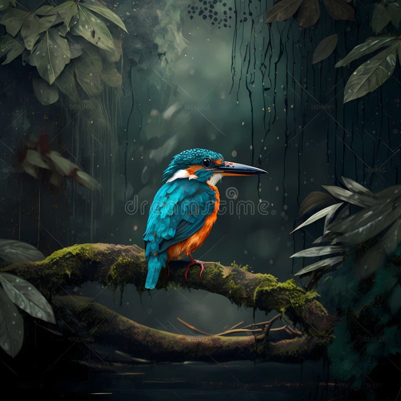 Wild Kingfishers Stock Illustrations – 188 Wild Kingfishers Stock Illustrations, Vectors ...
