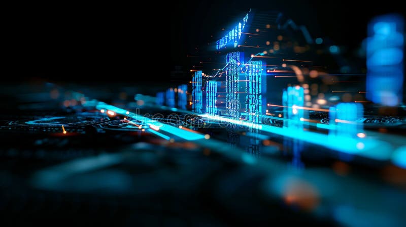 Realistic Image of an Ascending Graph with Dollar Sign Symbolizing ...