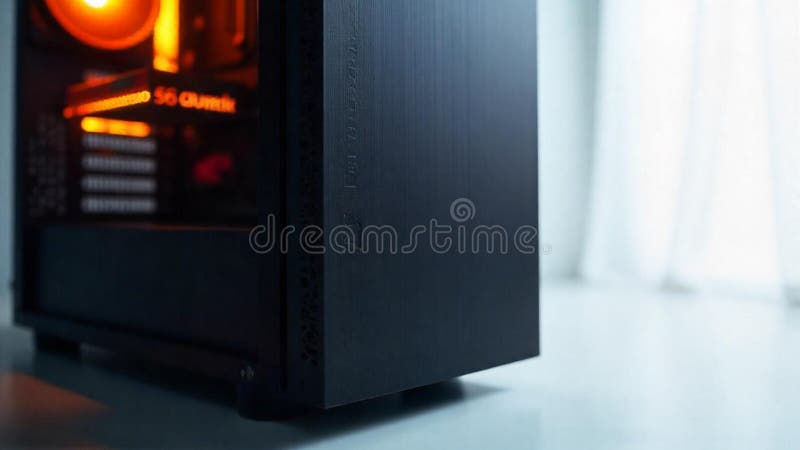 Matte Black Computer Tower Casing Stock Photos - Free & Royalty-Free ...