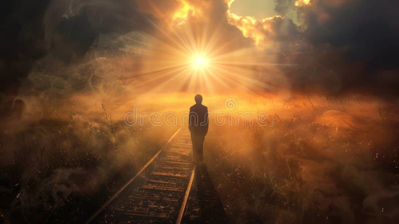 Realistic Image of a Ray of Hope Symbolizing Positivity and New ...