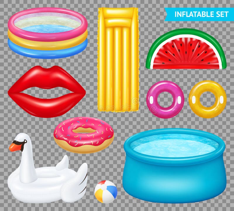 Realistic Inflatable Ring stock vector. Illustration of clipart - 275405225
