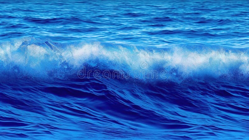 A Realistic Inspired Water Wave, Ocean Wallpaper, Ai Generated Image ...
