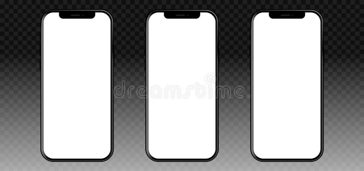 Iphone White Screen Transparent Background Stock Illustrations – 691 ...