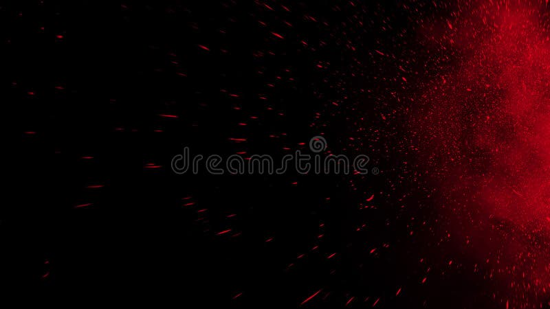 Realistic Isolated Red Effect for Decoration and Covering on Black ...