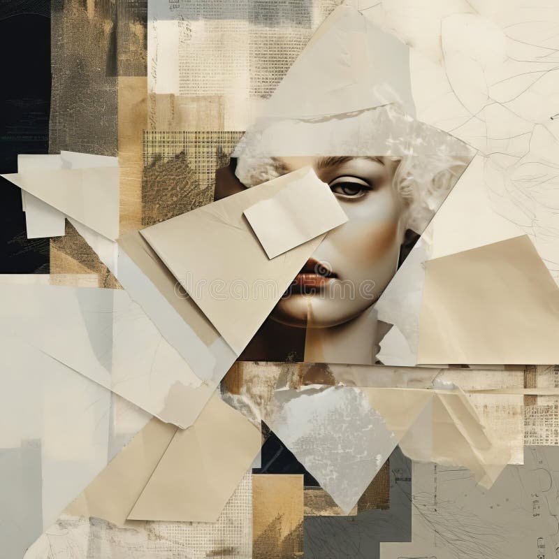 Realistic Ivory and White Background Textures for Cutout Collage Stock ...