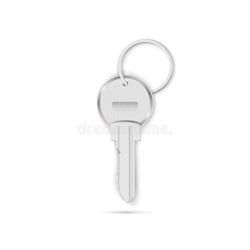 Realistic key stock illustration. Illustration of pictogram - 48558911