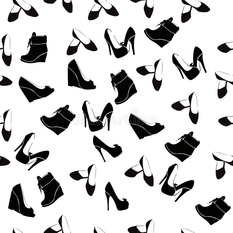 Realistic ladies shoe. stock vector. Illustration of flyer - 82239048