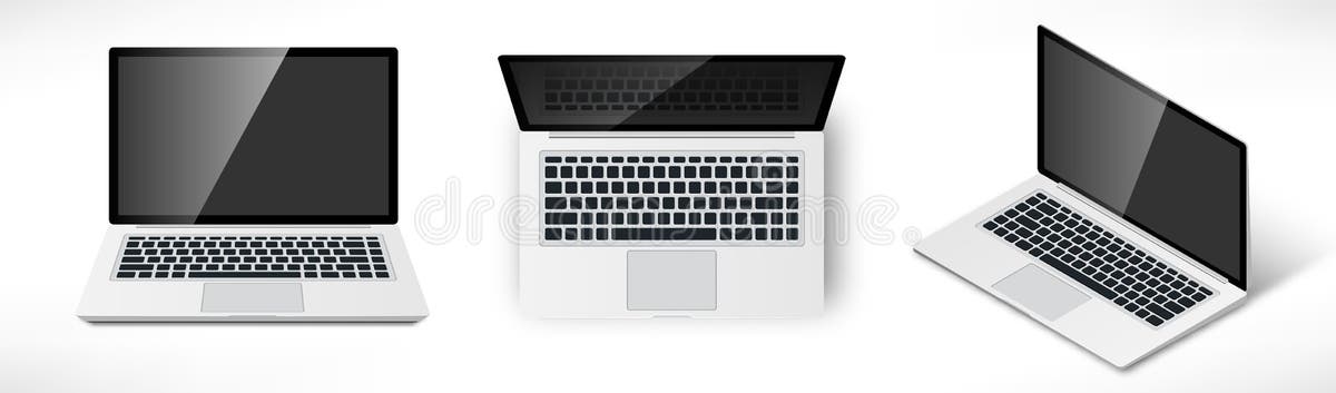 Realistic Computers Stock Illustrations – 667 Realistic Computers Stock ...