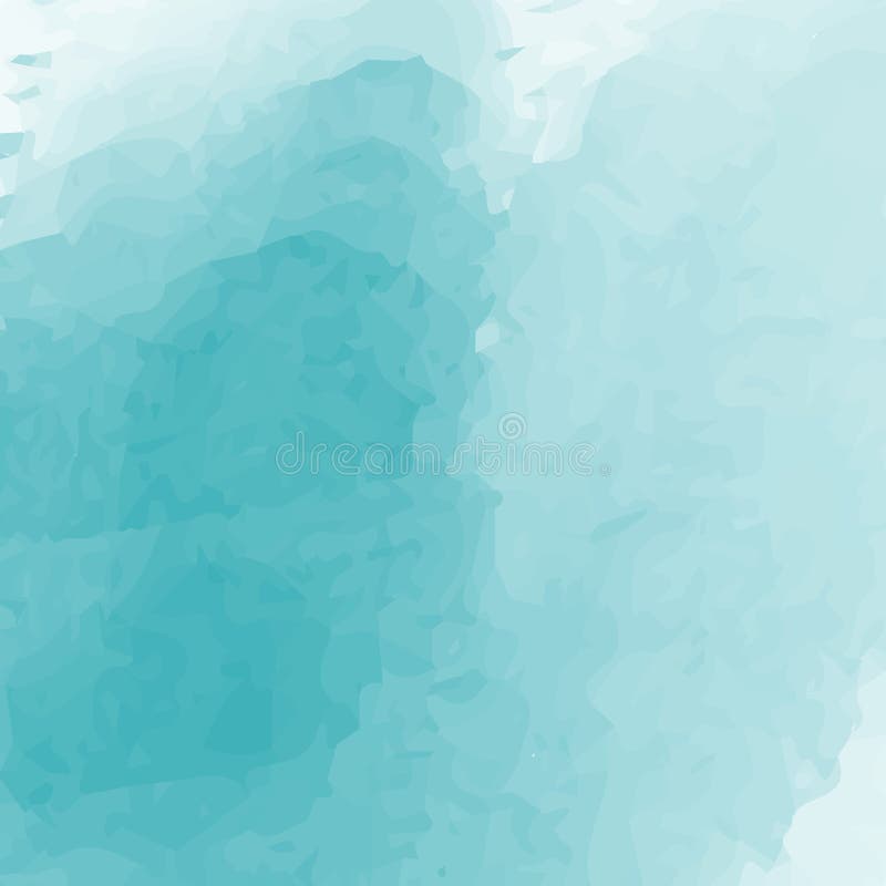 Realistic Light Blue Painted Watercolor Abstract Background - Vector ...
