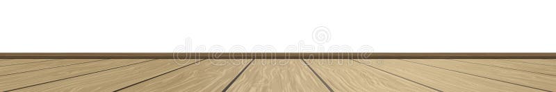 Realistic Light Wood Floor and White Wall, Background for Presentation ...