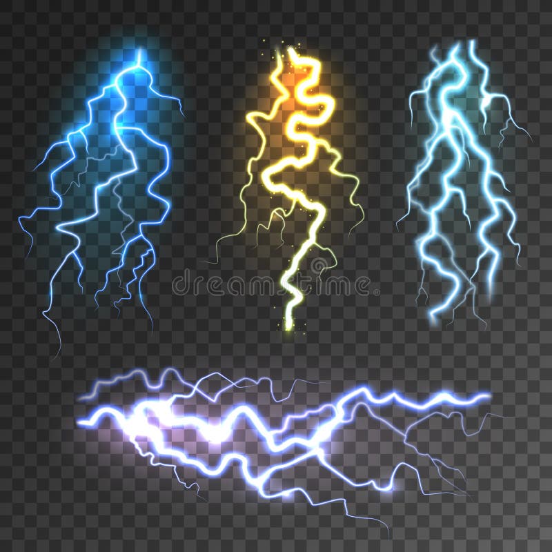 Thunderstorm Lightning Background Stock Illustrations – 39,550 ...