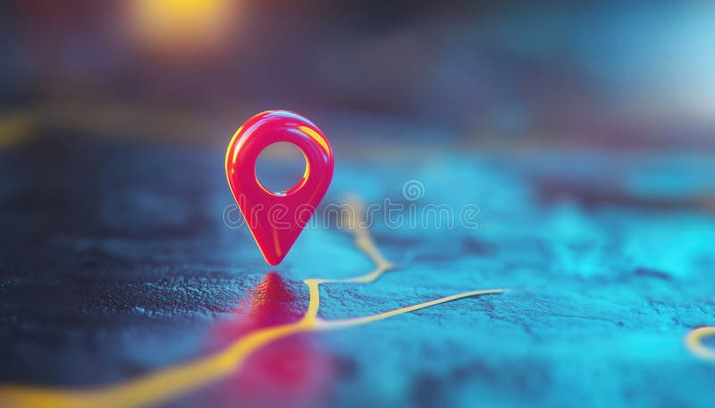 Realistic Location Map Pin Gps Pointer Markers for Geolocation and ...
