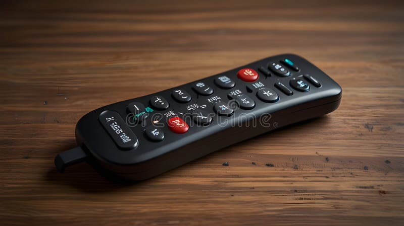 A Realistic-looking Remote Control, but All the Buttons are Swapped ...