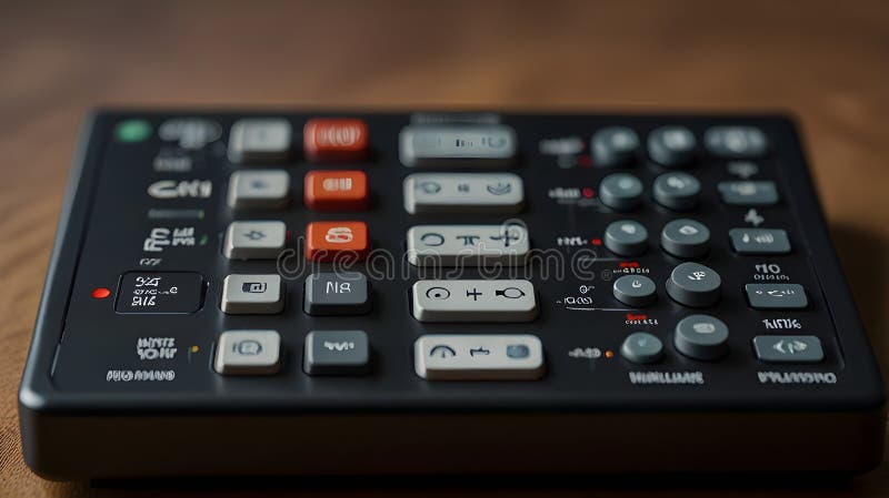 A Realistic-looking Remote Control, but All the Buttons are Swapped ...