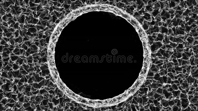 Realistic Magic Circle of Thunder Storm White Lightnings. Magic and ...