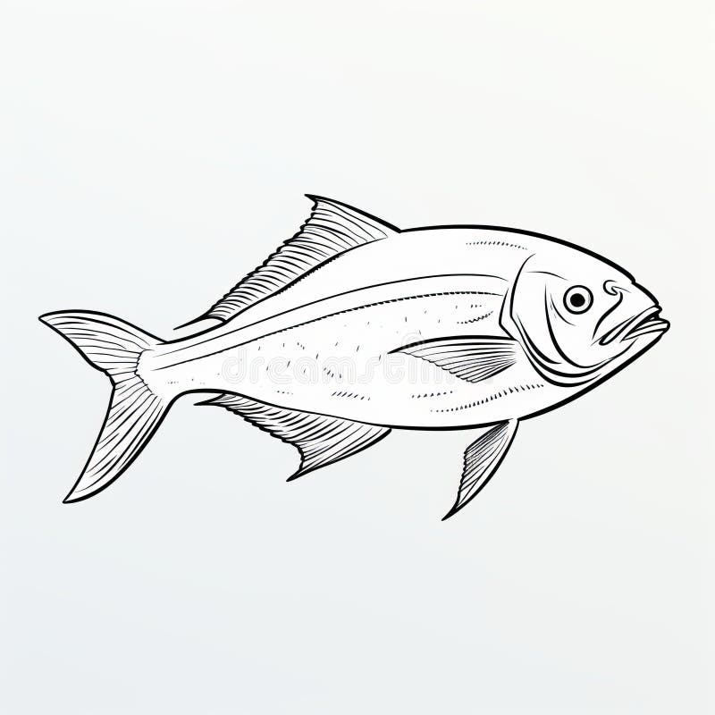 Mahi Mahi Coloring Pages