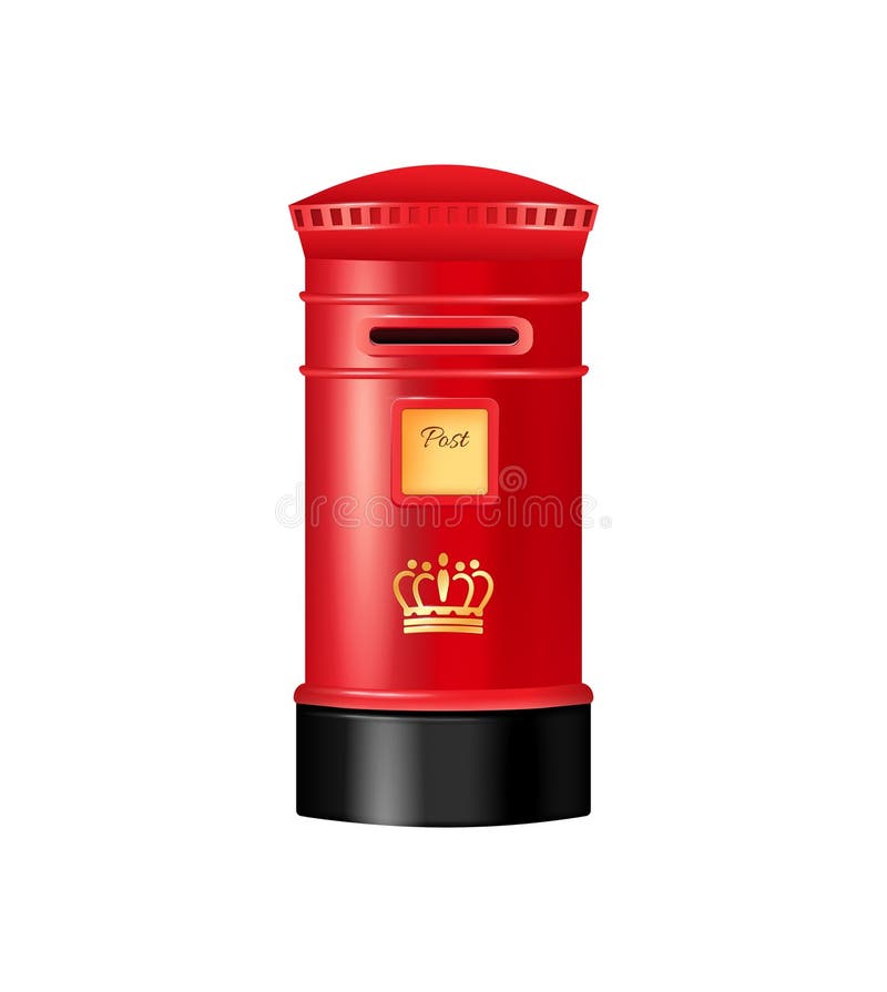 Realistic Mailbox Illustration Stock Vector - Illustration of open ...