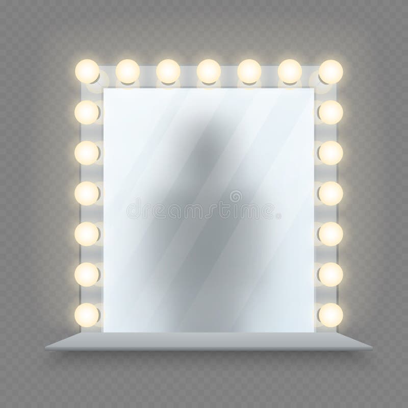 Vanity Mirror Vector