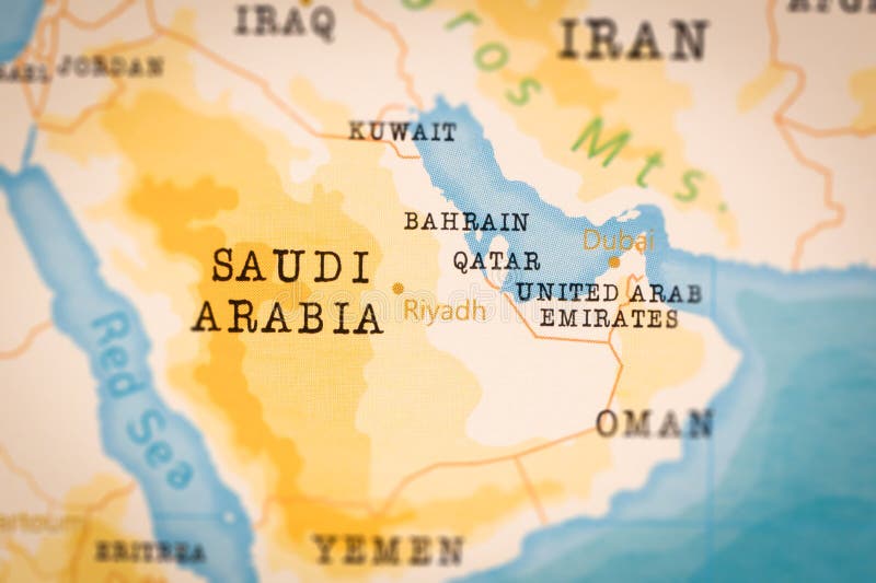 The Realistic Map of Riyadh. Stock Illustration - Illustration of ...