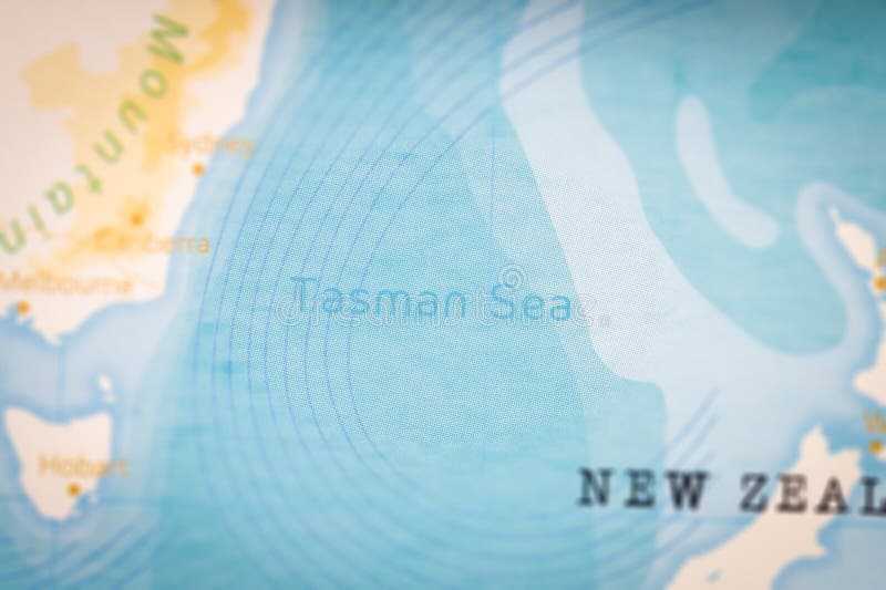 Tasman Sea Map: Unveiling the Deep Blue Mystery