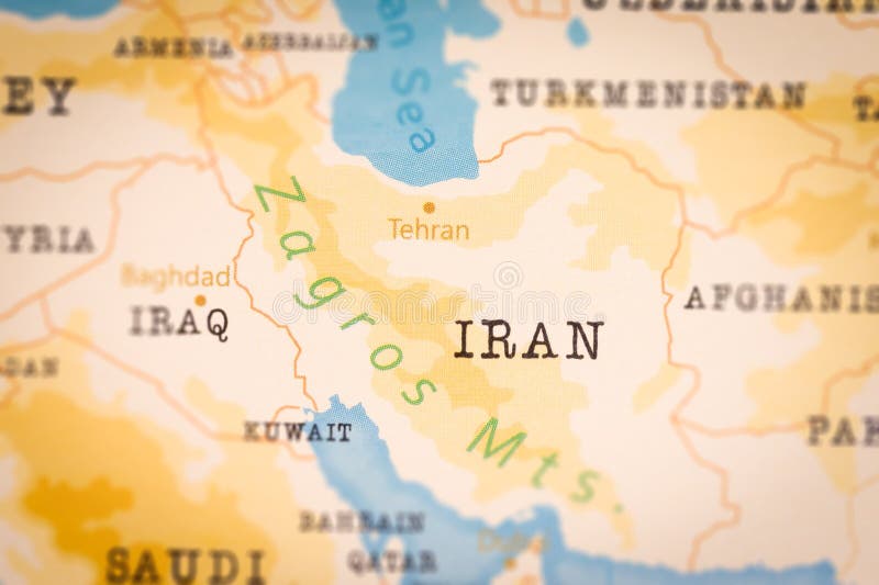 Zagros Mountains On World Map