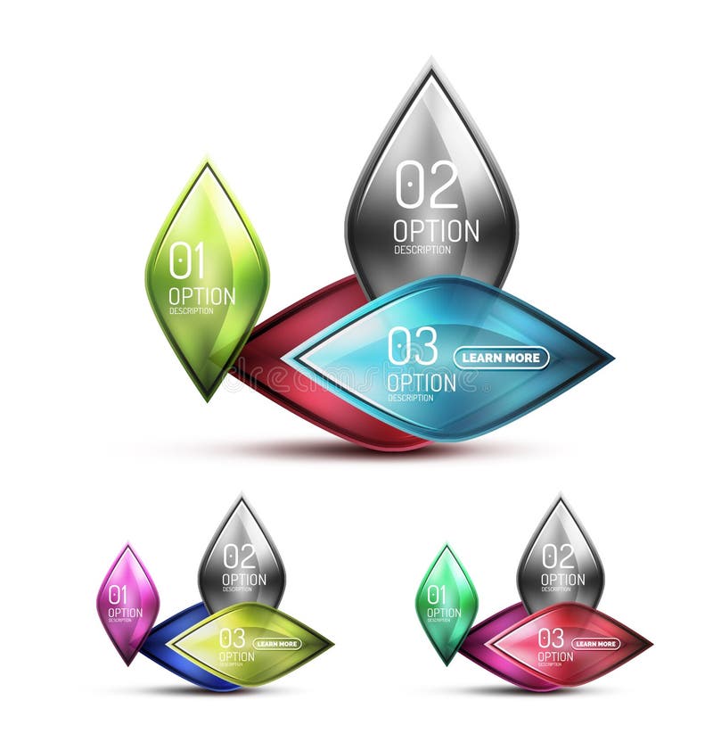 Realistic Matte Glass Abstract Icon for Message Stock Vector ...