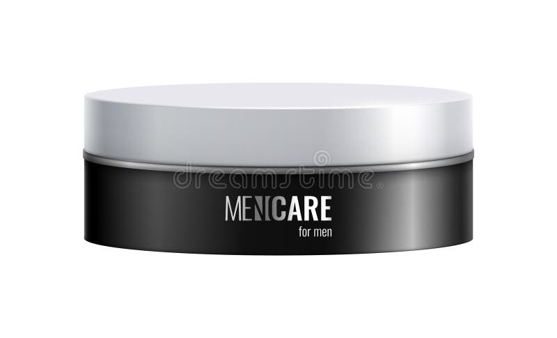 Realistic Men Cream stock vector. Illustration of extract - 259055928