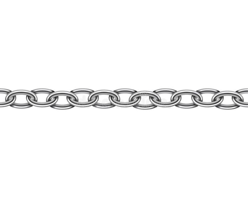Chains are only As Strong As Their Weakest Link. Stock Illustration ...