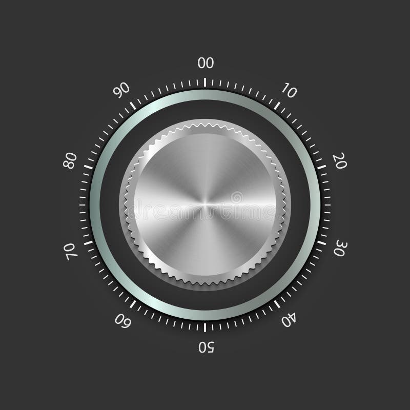 Realistic Safe Combination Lock Wheel Stock Illustrations – 148 ...