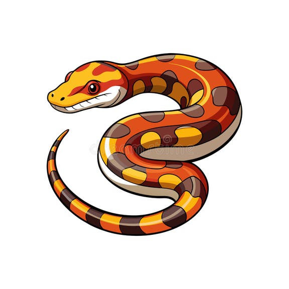 Realistic Mexican Burrowing Python in Its Habitat Stock Image ...