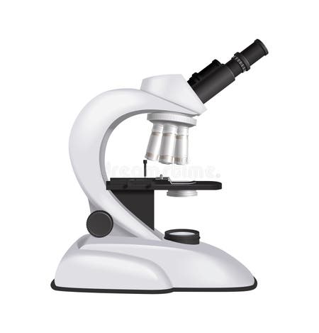 Realistic Microscope Illustration Stock Vector - Illustration of ...