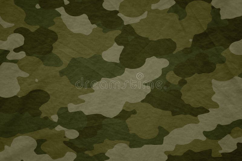 Realistic Military Camouflage Canvas Fabric Texture Stock Photo - Image ...