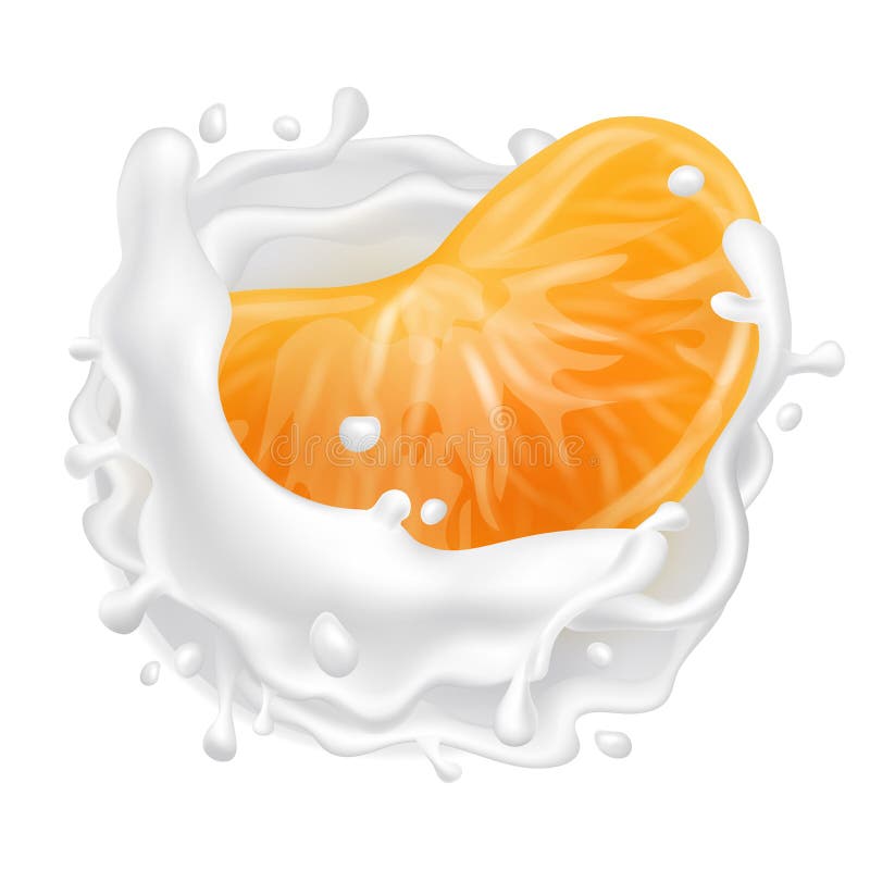 Mandarin Vector Splash Stock Illustrations – 201 Mandarin Vector Splash ...
