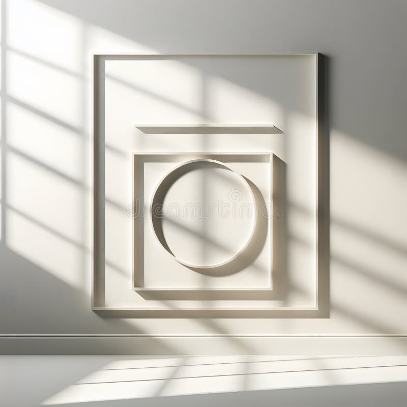 Realistic and Minimalist Blurred Natural Light Windows, Shadow Overlay ...