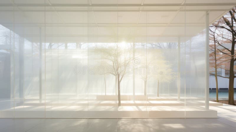 Realistic and Minimalist Blurred Natural Light Windows Shadow Overlay ...