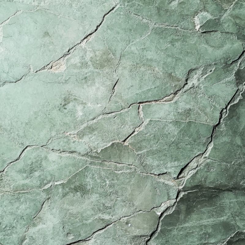 Realistic Mint Green Stone Texture with Subtle Cracks and Imperfections ...