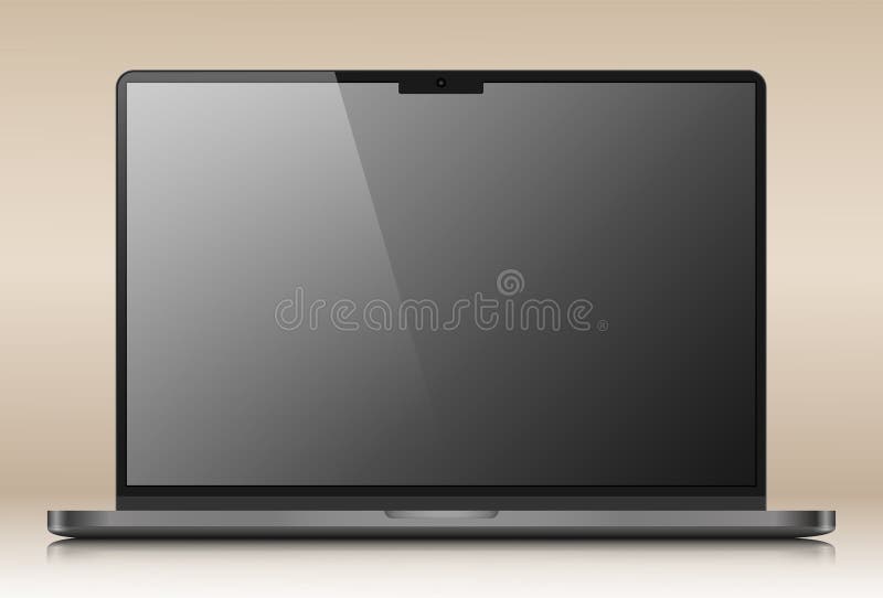 Realistic Modern Laptop Stock Illustrations – 10,613 Realistic Modern ...