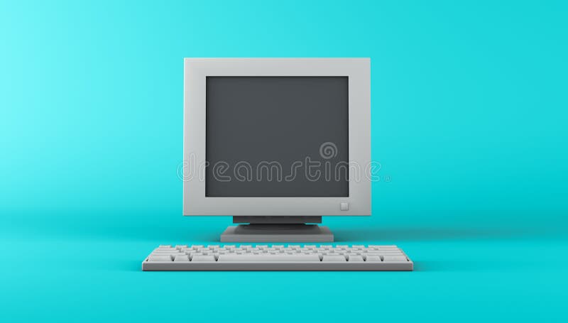 Computer Green Monitor Old Stock Illustrations – 611 Computer Green ...