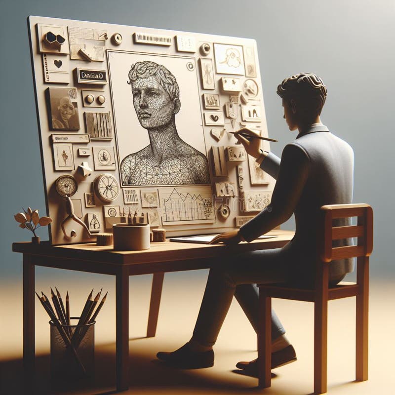 Realistic mode art stock illustration. Illustration of empowerment ...