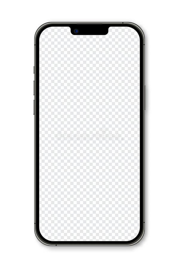 Realistic Model Smartphone. Smartphone Mockup. Device Front View. 3D ...