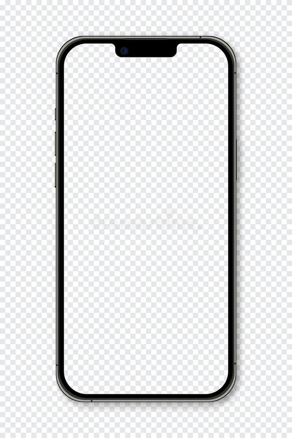 Realistic Model Smartphone. Smartphone Mockup. Device Front View. 3D ...