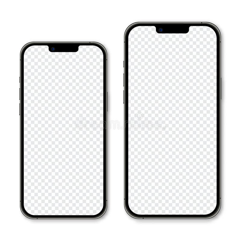 Realistic Model Smartphone. Smartphone Mockup. Device Front View. 3D ...