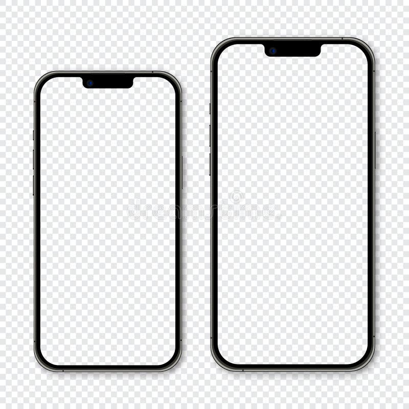 Realistic Model Smartphone. Smartphone Mockup. Device Front View. 3D ...