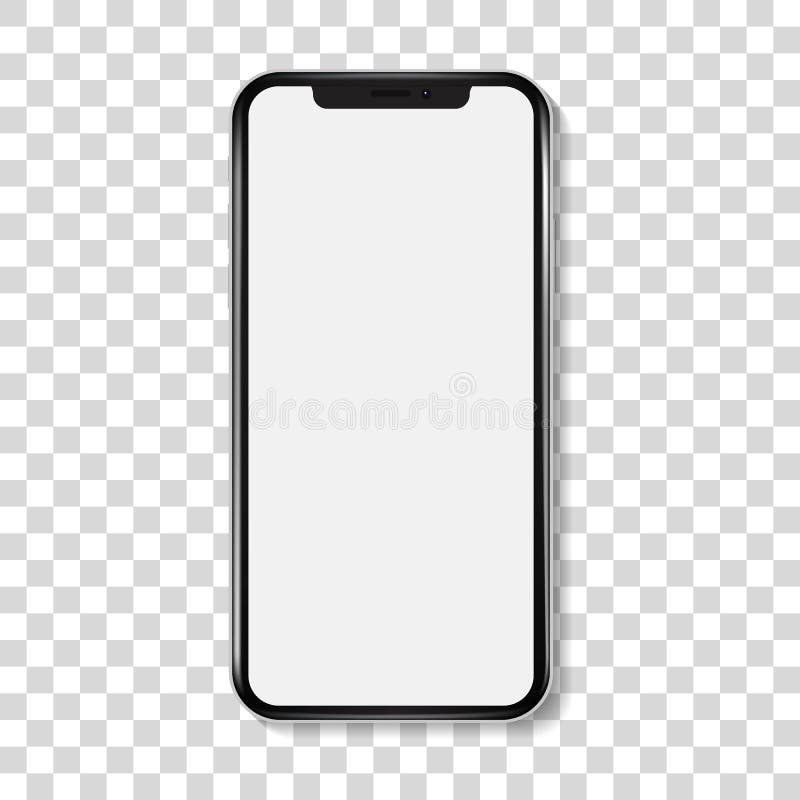 Realistic Models Smartphone with Transparent Screens, Smartphone Mockup ...