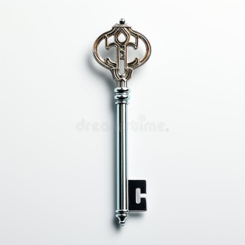 Realistic Modern Simple Key , AI Generated Stock Illustration ...
