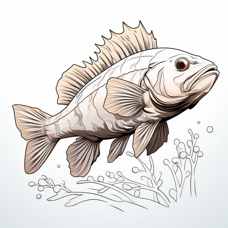 Line Redfish Stock Illustrations – 57 Line Redfish Stock Illustrations ...