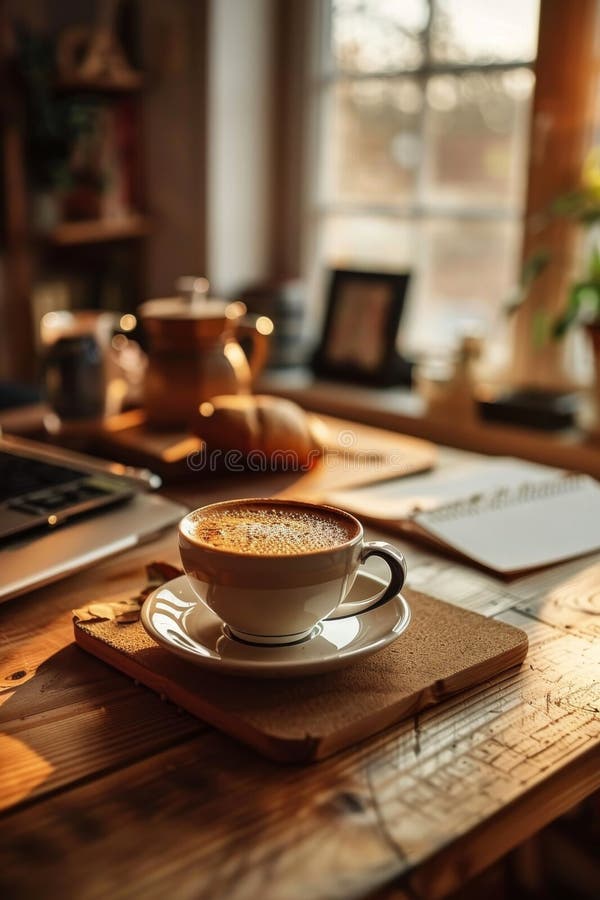 Realistic Morning Job Routine for a Busy Professional. Stock ...