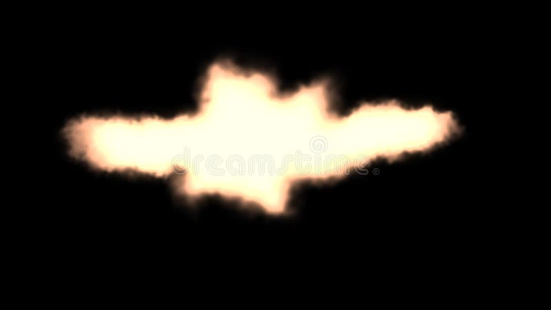 Realistic Muzzle Flash Footage in Black Background Stock Footage ...